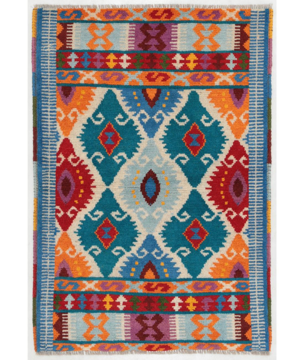 Hand Knotted Baluch Revival Wool Rug - 2'7'' x 3'8'' – Asiatics USA