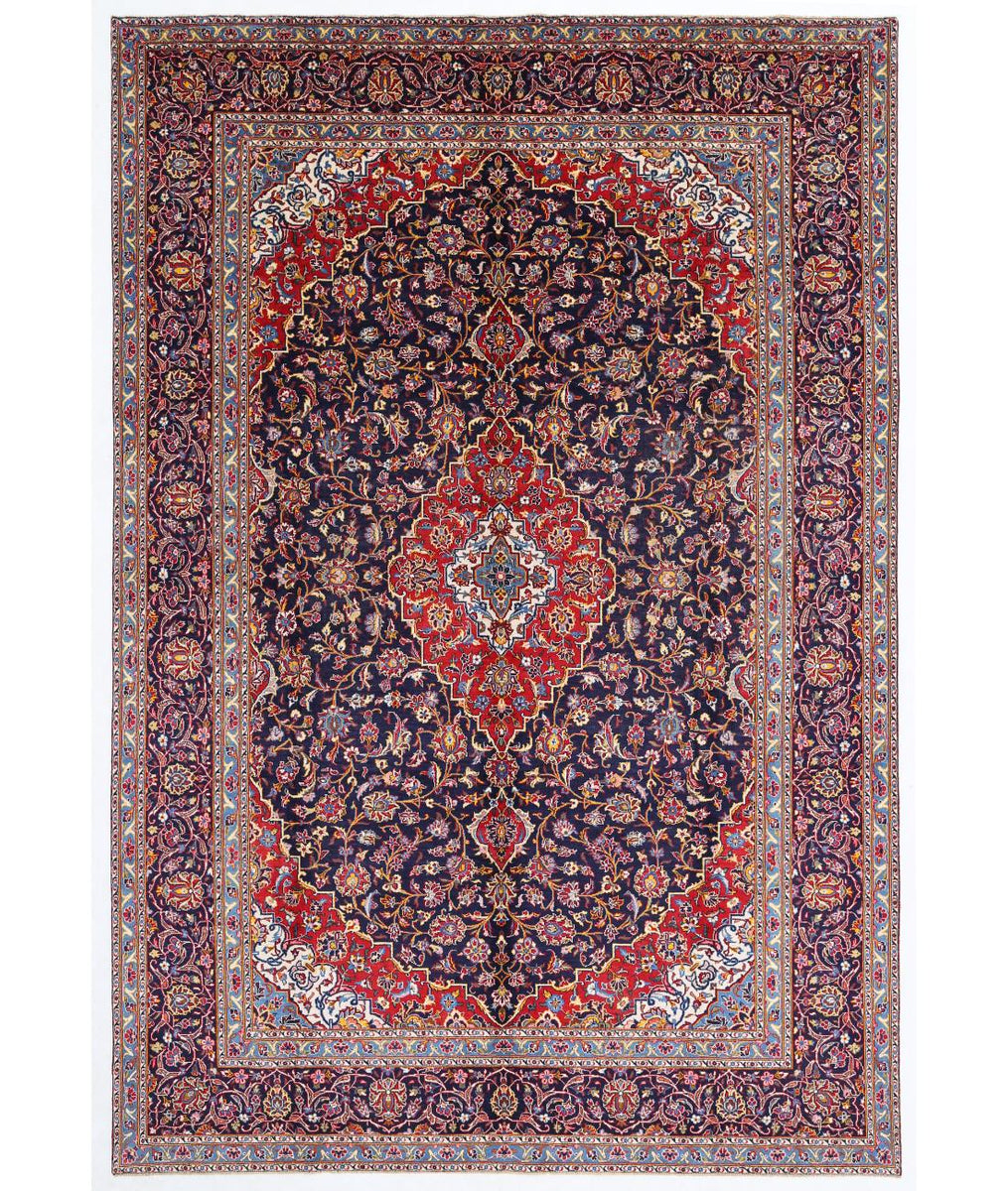 Hand Knotted Persian Kashan Wool Rug - 9'6'' x 13'11'' – Asiatics USA